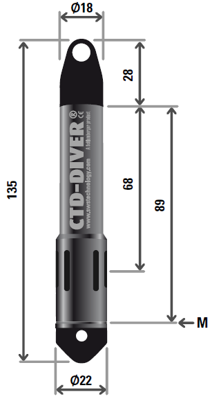 Hydrosens für Wasser, Boden und Luft: CTD-Diver